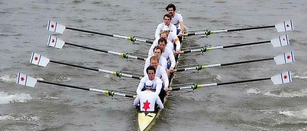 Ruder-Bundesliga in Zehlendorf: Der Hauptstadtachter vom Kleinen Wannsee
