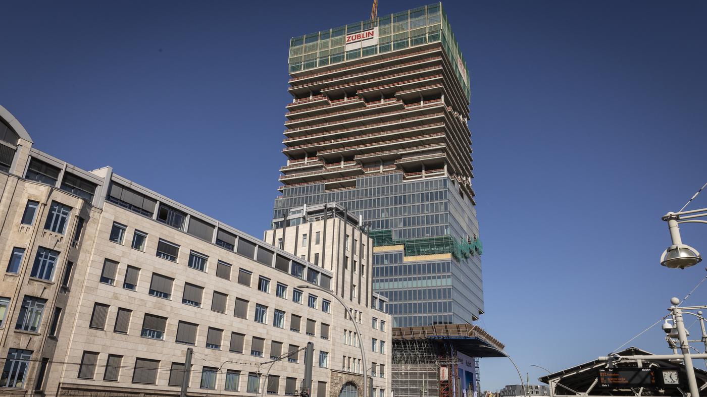 Richtfest für „Amazon-Tower“: Höchstes Haus Berlins steht – 140 Meter ...