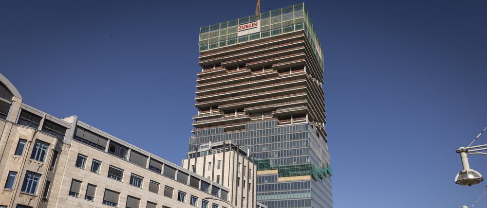 Richtfest für „Amazon-Tower“: Höchstes Haus Berlins steht – 140 Meter ...