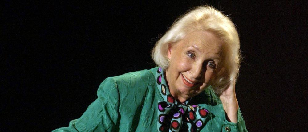 Edith Hancke, die ewige Göre, ist mit 86 Jahren gestorben