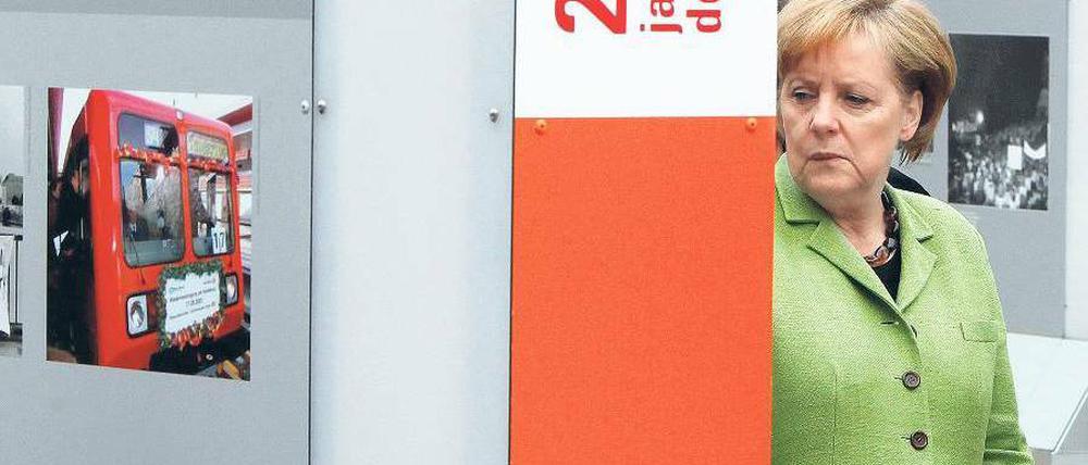 Berlin: Merkel blickt zurück