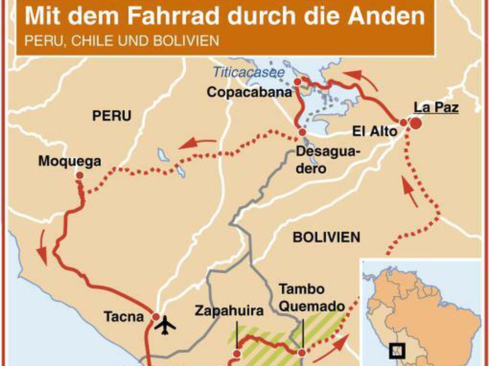 Fernreise: Mit dem Fahrrad durch die Anden