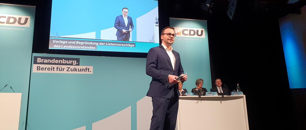 CDU stellt sich für Brandenburg-Wahl 2024 auf: Landeschef Redmann ...