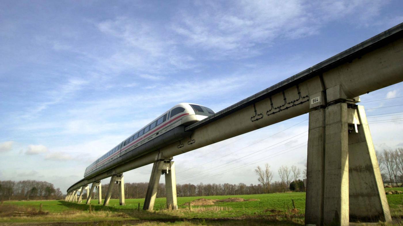 Schnell von Berlin nach Hamburg: Vor 25 Jahren sollte der Transrapid ...