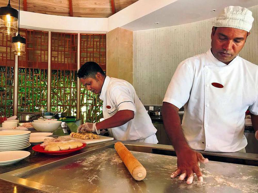 Inselurlaub auf den Malediven: Blau-Pause im Milaidhoo