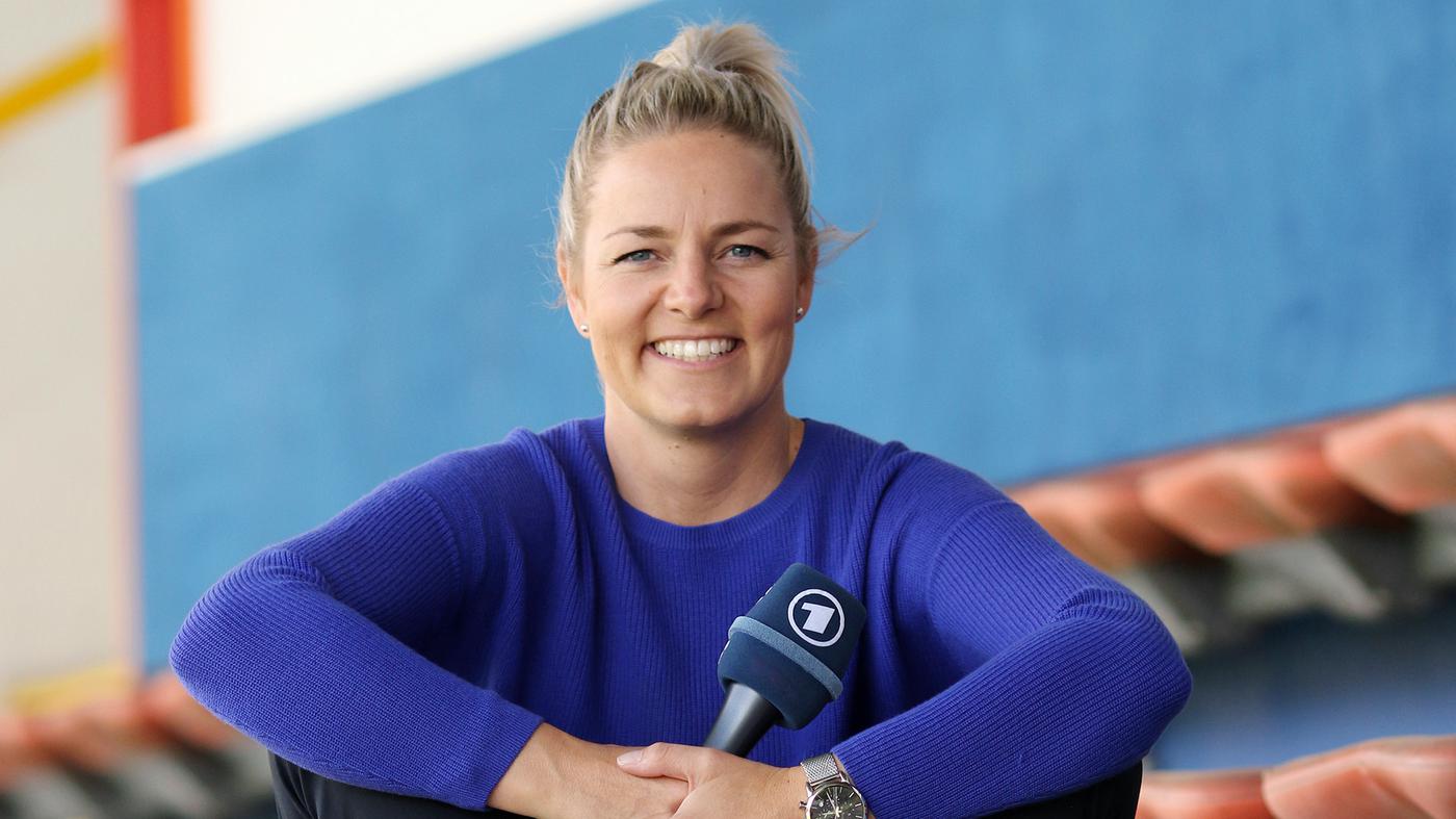 Graf ist erste ARD-Reporterin bei einer WM: „Es muss mehr werden, damit ...