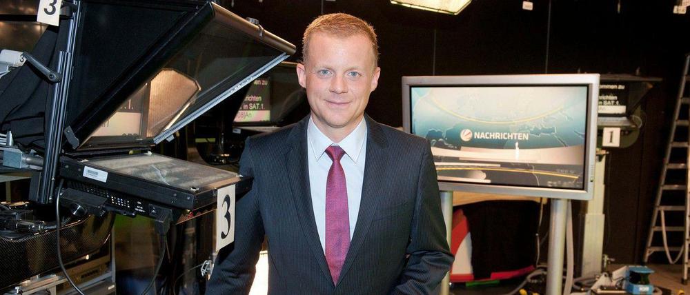 Marc Bators erster Auftritt als Sat-1-Anchorman: "Ich bin der Neue. Ich ...