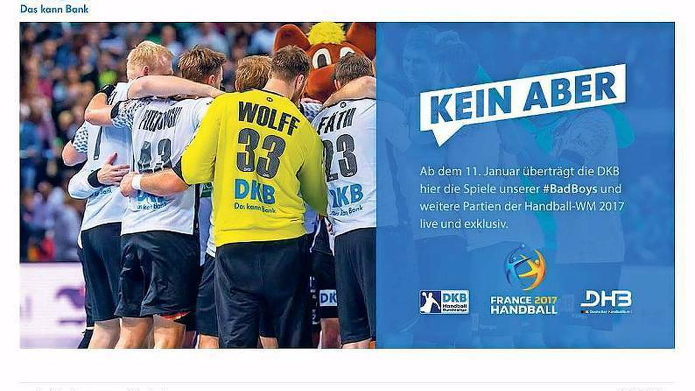 Handball-WM im Internet: Sponsoren-TV