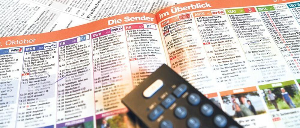 „TV Spielfilm“ & Co.: Reise durchs Fernsehprogramm