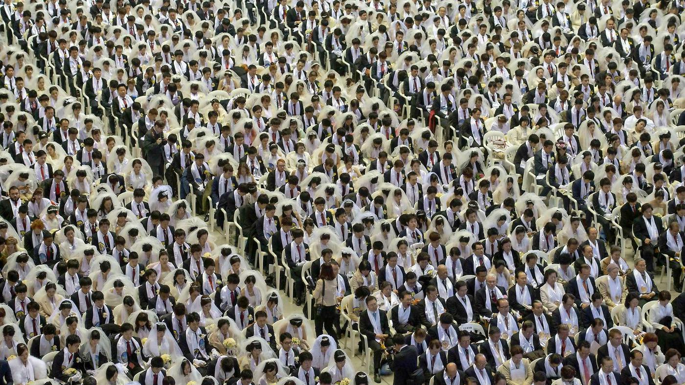 Südkorea: Mun-Sekte feiert Massenhochzeit