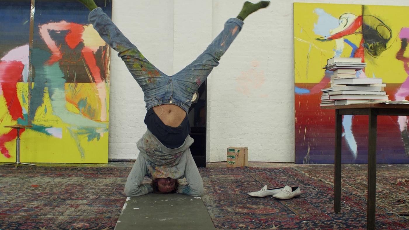 Film about Daniel Richter: Lots of color, lots of sayings, lots of ...