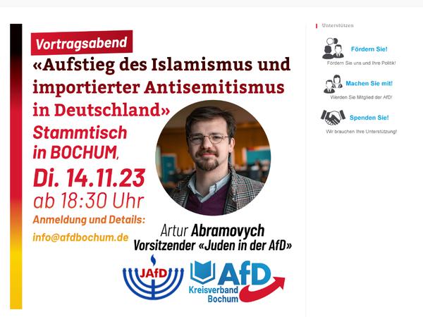 In der Partei der Nazi-Verharmloser: Warum ein jüdischer Netzwerker sein Heil in der AfD sucht