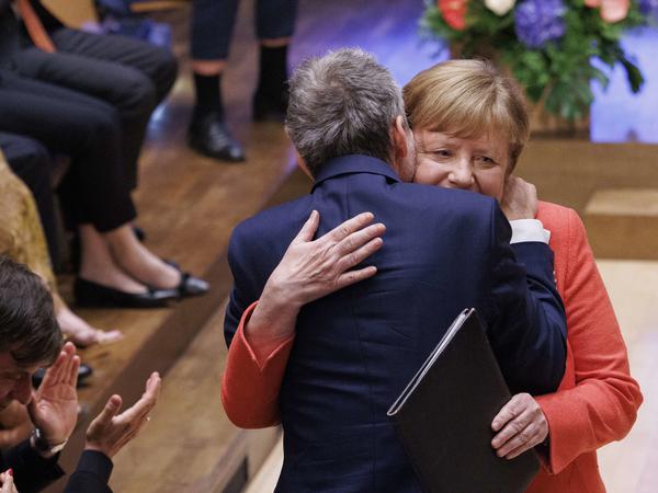 Angela Merkel und Ulrich Matthes: Wie die Ex-Kanzlerin den Schauspieler ...