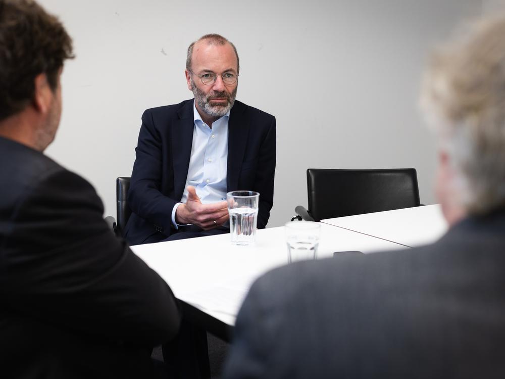 CSU-Vize und EVP-Chef Manfred Weber: „Putin versteht nur die Sprache ...