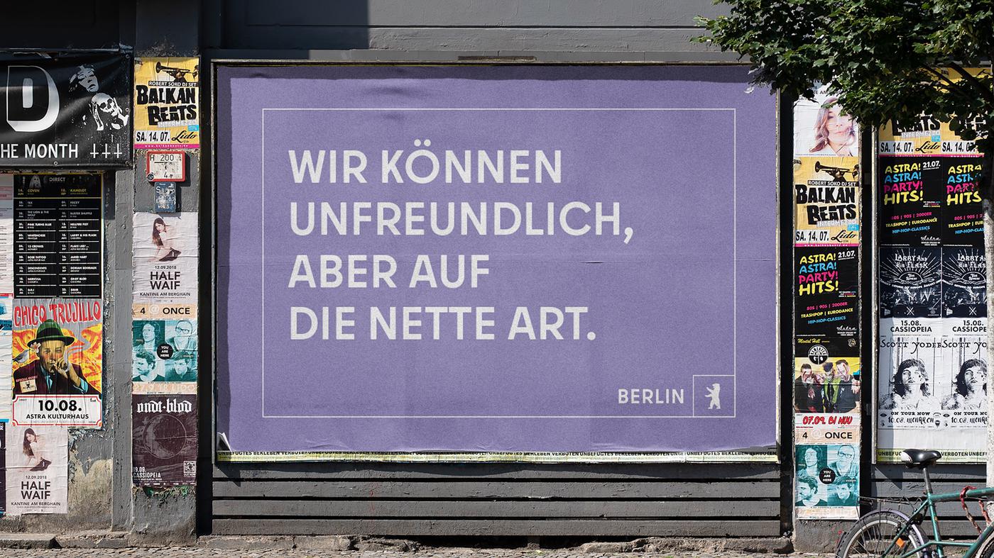 Neue Imagekampagne für Berlin: „Wir können unfreundlich, aber auf die ...