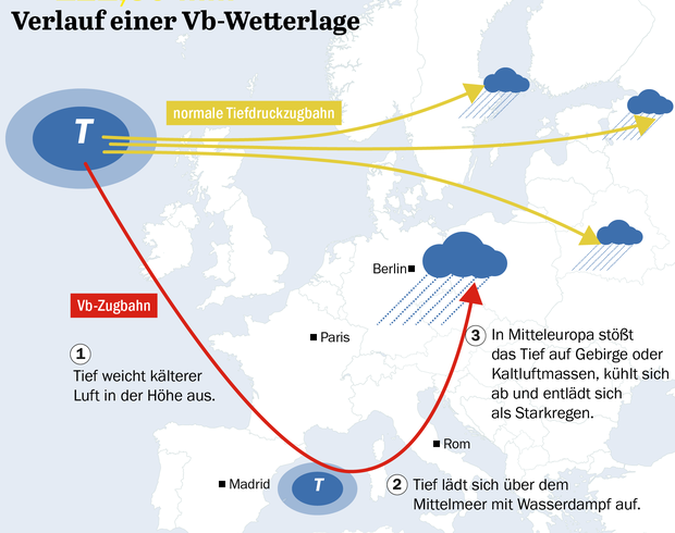 „Das Potenzial ist gegeben“: Meteorologen erwarten extremes Hochwasser ...