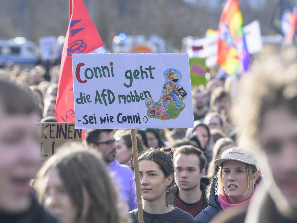 „AfD-Verbot, weil ich Döner mag“: Die originellsten Demo-Plakate und ...