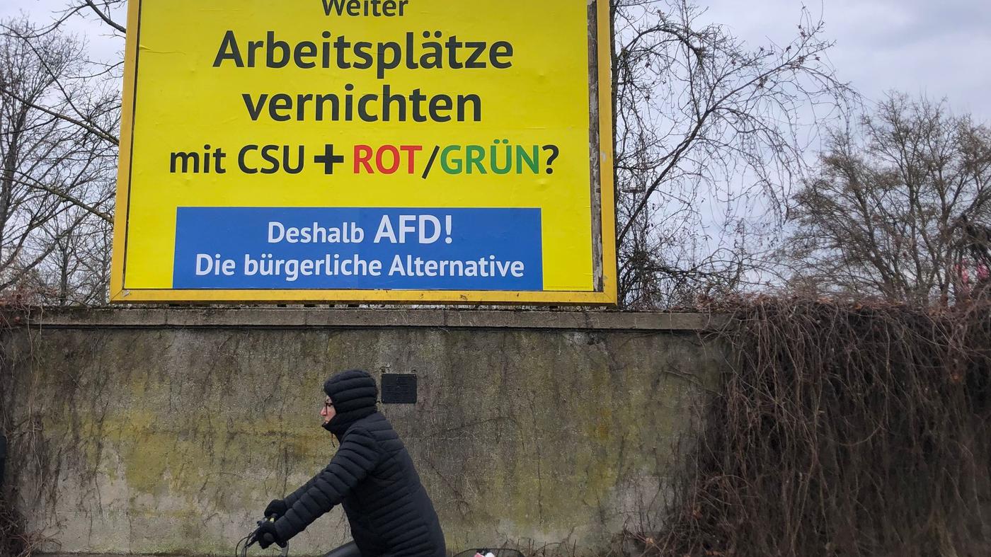 Wahlkampf: Österreichischer AfD-Gönner stellt bundesweit Plakate auf