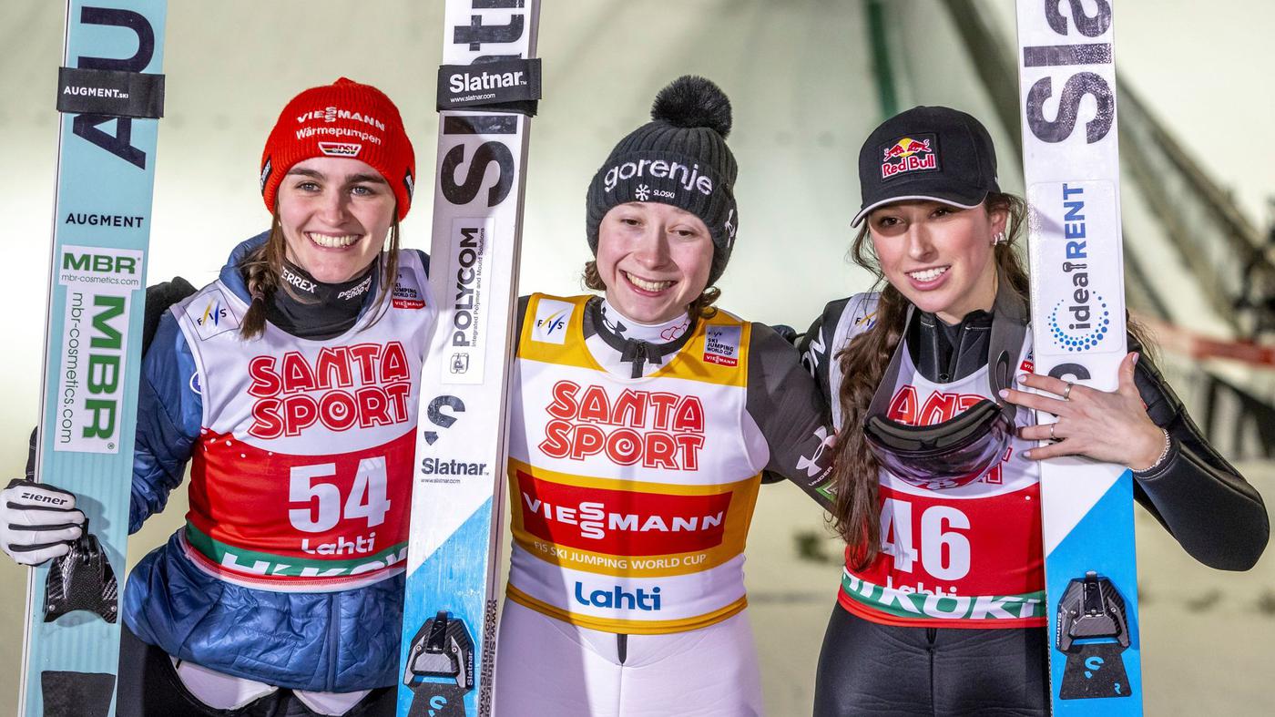 Weltcup-Finale: Skispringerin Prevc schafft Rekord - Freitag Zweite