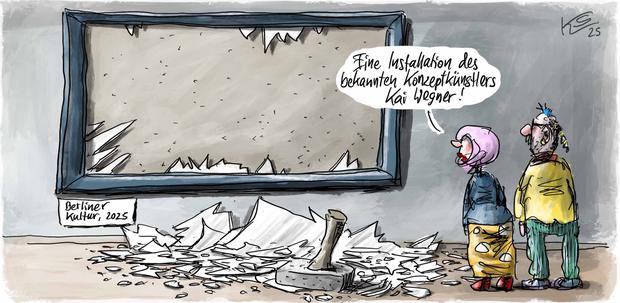 Frisch vom digitalen Zeichentisch: Die aktuellen Karikaturen von Klaus ...