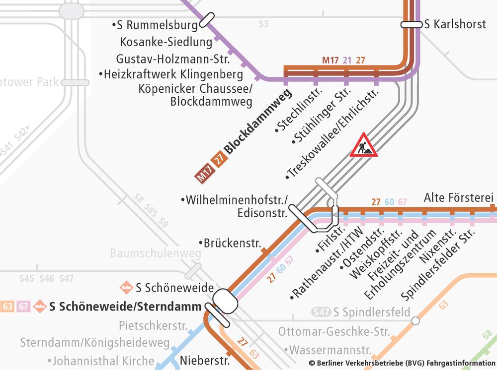 Brücke an der Berliner Wuhlheide wird abgerissen: BVG und Autoverkehr gestoppt – kein Neubau ...