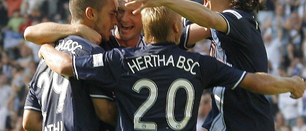 Berlin - Stuttgart: Hertha schlägt den Titelverteidiger