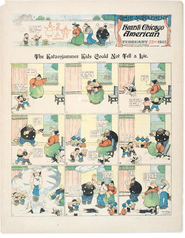 Comic-Klassiker „The Katzenjammer Kids“: Zwei Rabauken erobern die Welt