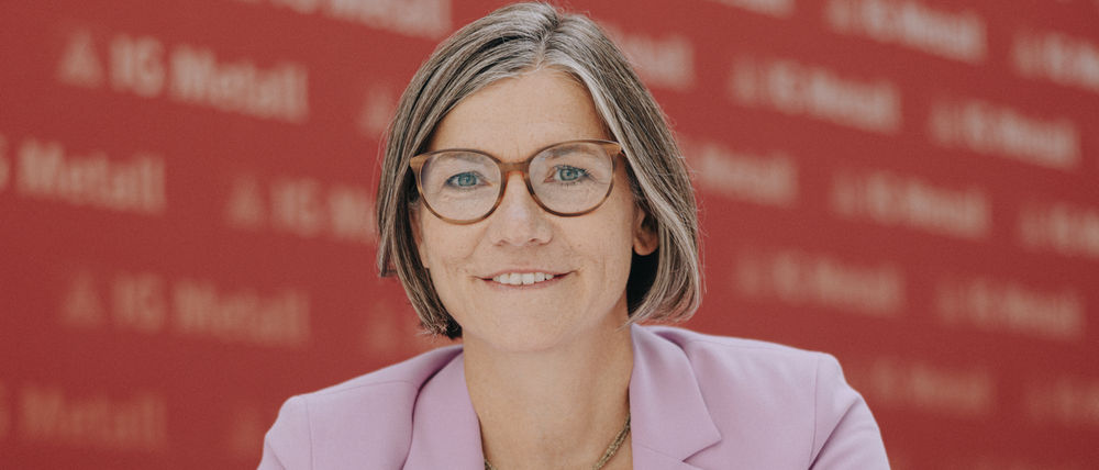 IG-Metall-Vorsitzende Christiane Benner: „Ich bin eine Frau, und ich ...