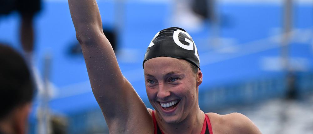„Um mein Leben geschwommen“: Leonie Beck glänzt mit WM-Gold im Freiwasser