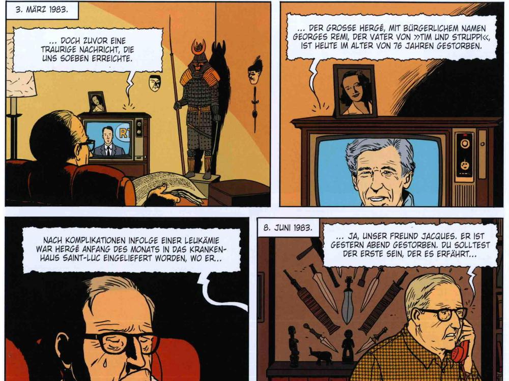 „Blake und Mortimer“ von E. P. Jacobs: Die Mumie hinter Tim und Struppi