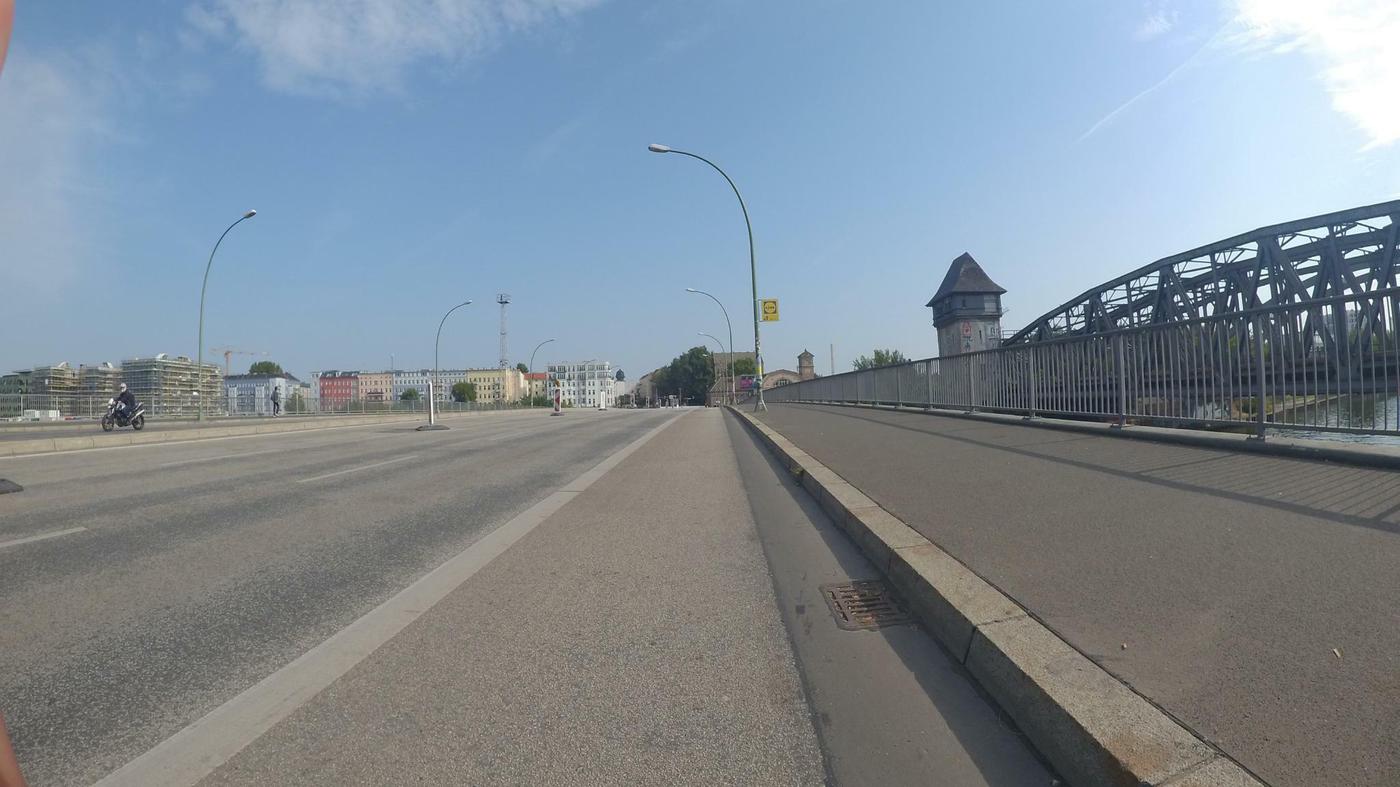 Berlin-Treptow: Elsenbrücke wieder eingeschränkt befahrbar