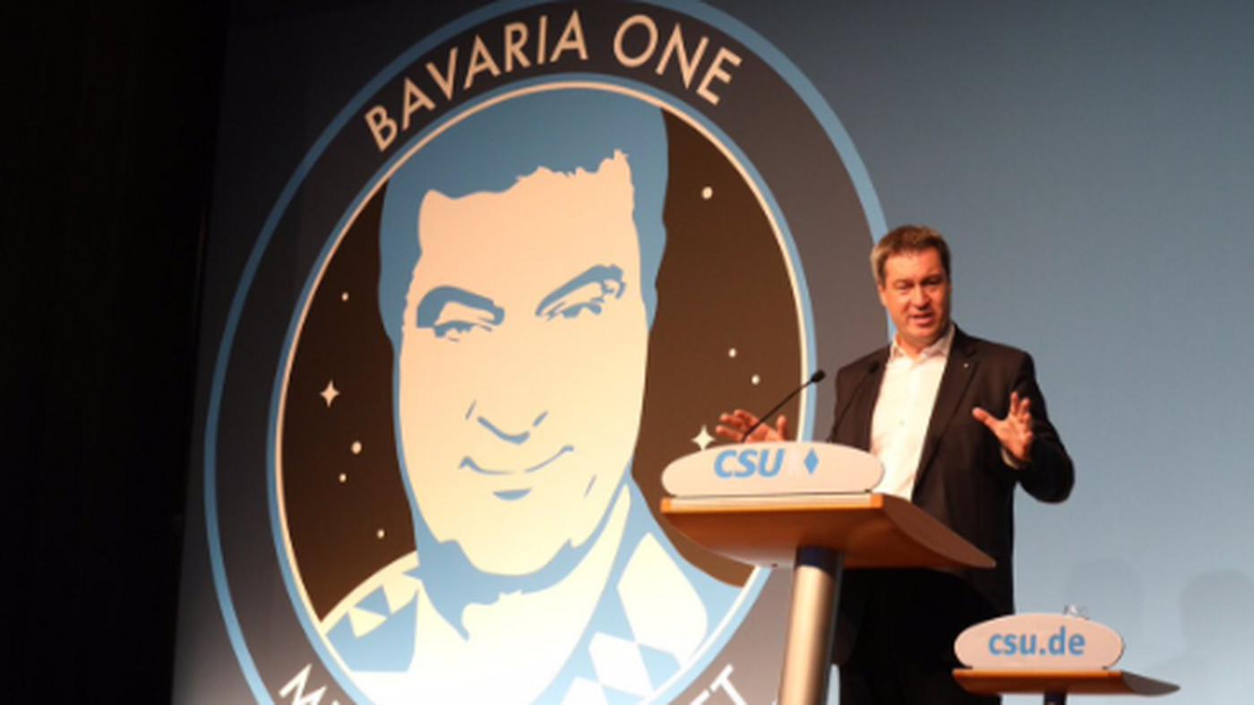 Markus Söder: "Bavaria One" – der Major strebt ins Weltall