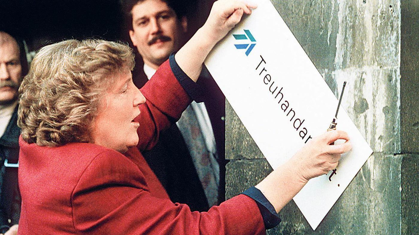 Streit um das Erbe der Wendezeit: "Die Treuhand ist das Symbol für den ...