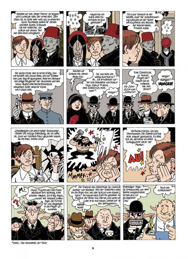Grande Finale für Comic-Reihe „Adèle Blanc-Sec“ : Die Monster der Moderne
