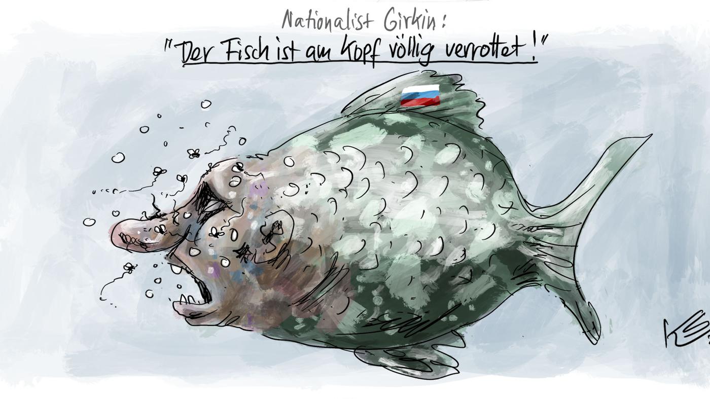 Ein Rückblick in Karikaturen: Kein schönes Jahr, aber ein historisches