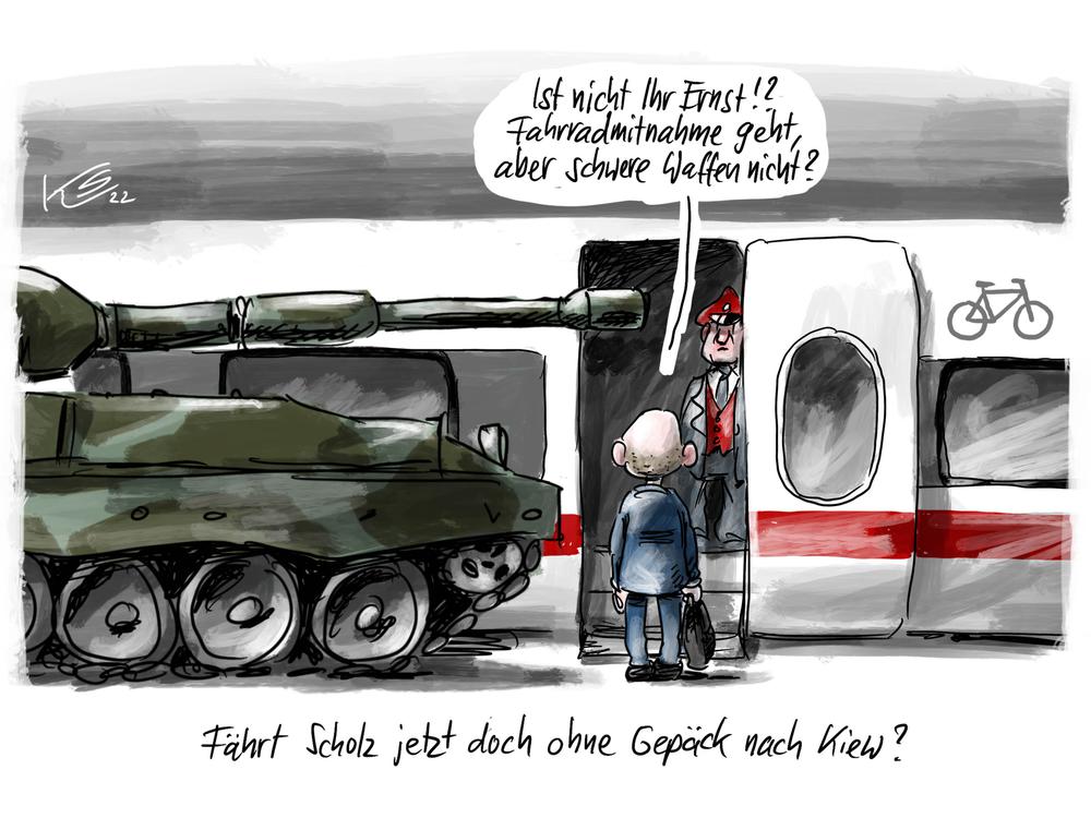 Ein Rückblick in Karikaturen: Kein schönes Jahr, aber ein historisches