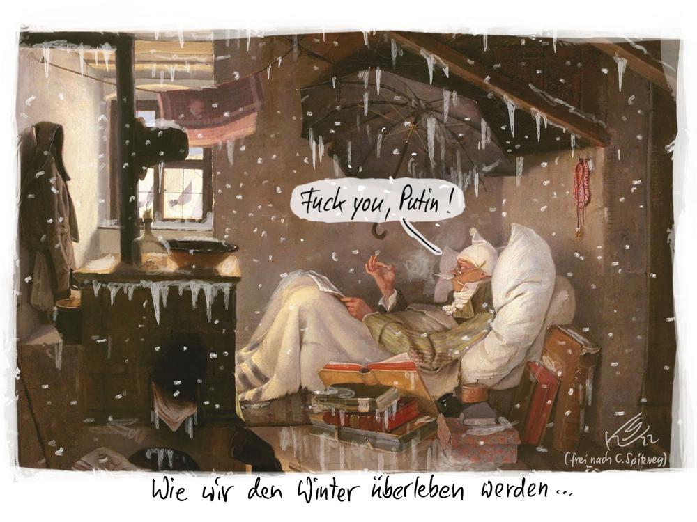 Ein Rückblick in Karikaturen: Kein schönes Jahr, aber ein historisches