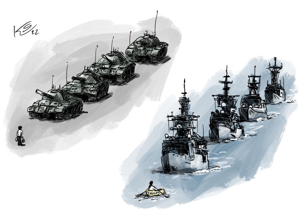 Ein Rückblick in Karikaturen: Kein schönes Jahr, aber ein historisches