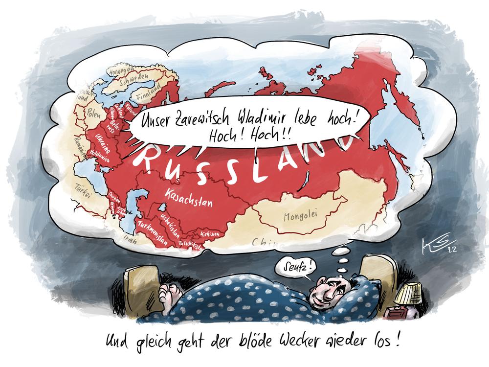 Ein Rückblick in Karikaturen: Kein schönes Jahr, aber ein historisches