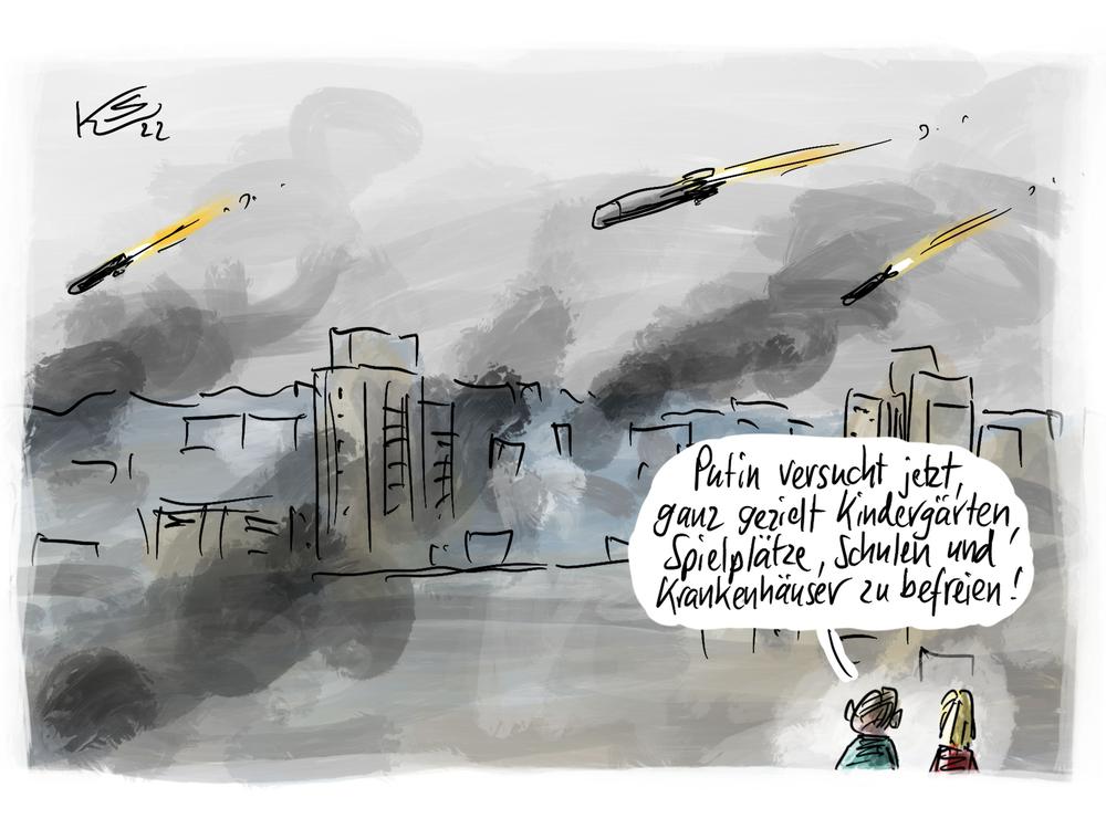 Ein Rückblick in Karikaturen: Kein schönes Jahr, aber ein historisches