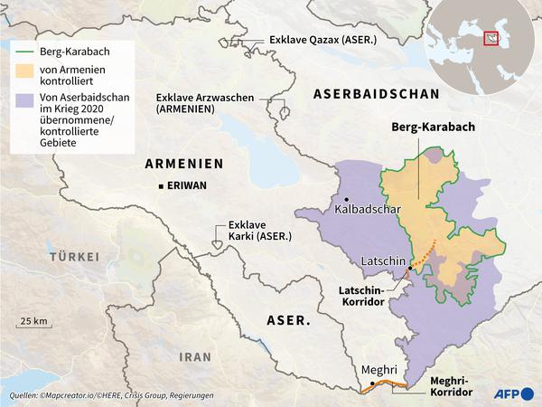 Droht ein neuer Krieg im Kaukasus?: „Den Einwohnern Bergkarabachs ...