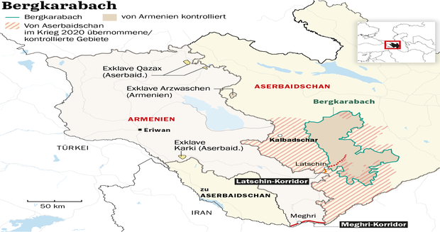 Blockade von Bergkarabach: Wie Moskaus Schwäche Ankara stärkt