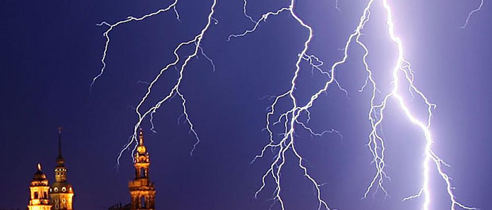 Naturgewalten: Vom Blitz getroffen