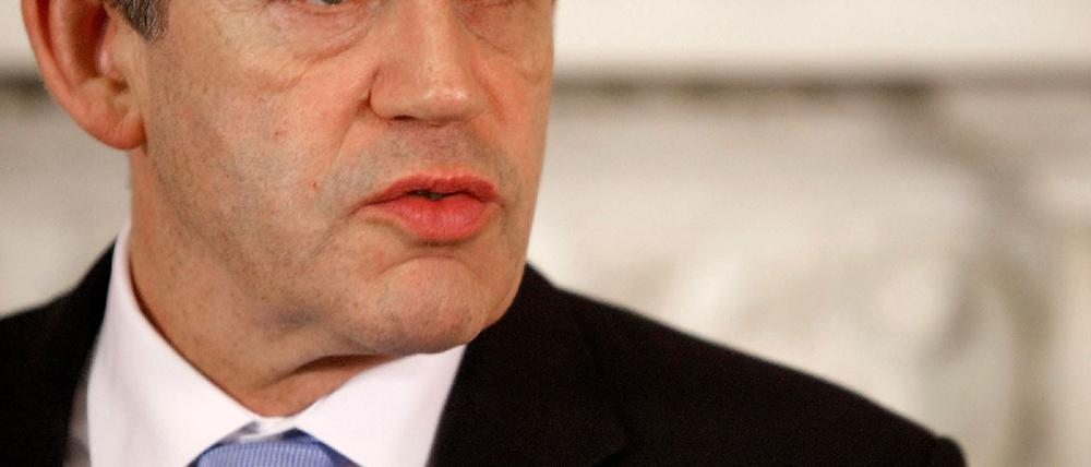 Gordon Brown: Auf Achse