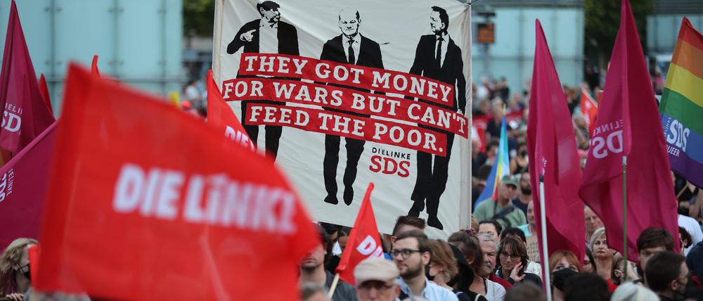 Berlins Linke und der „Heiße Herbst“: Protest offenbart eine brüchige ...