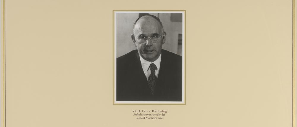 Hans Haacke: Der Pralinenmeister, 1981