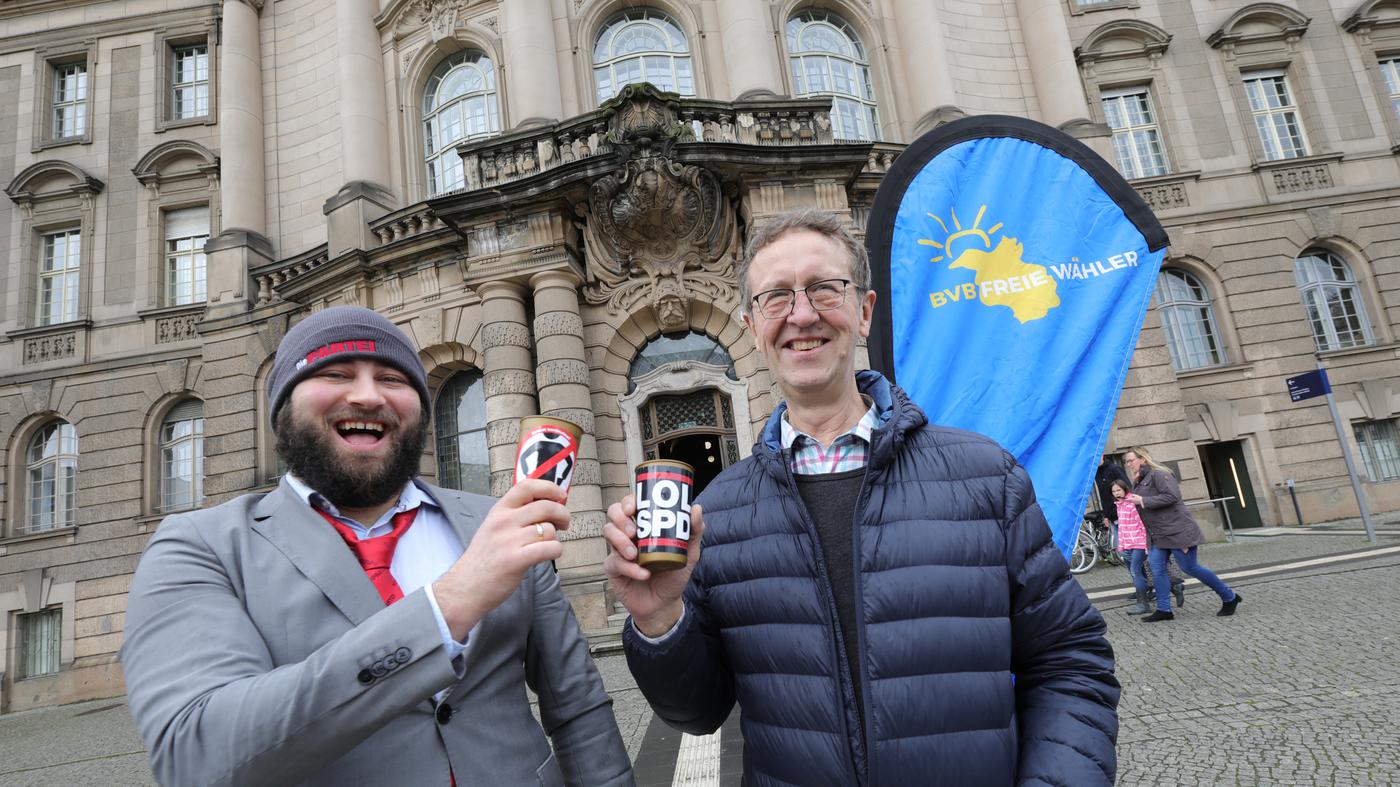 Die elfte Fraktion in Potsdam: Zwei Stadtverordnete arbeiten nun zusammen