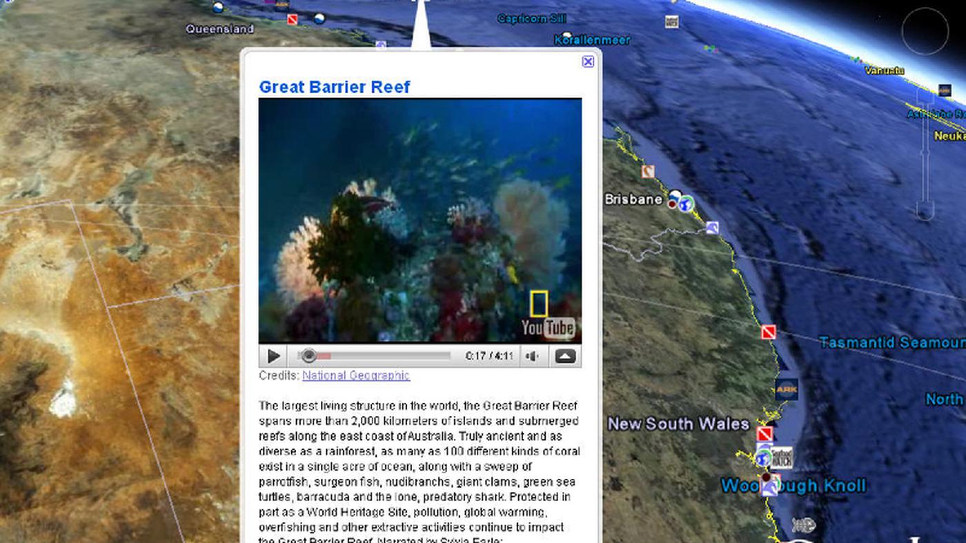 Blick in die Weltmeere: Abtauchen: "Google Earth" wird "Google Ocean"