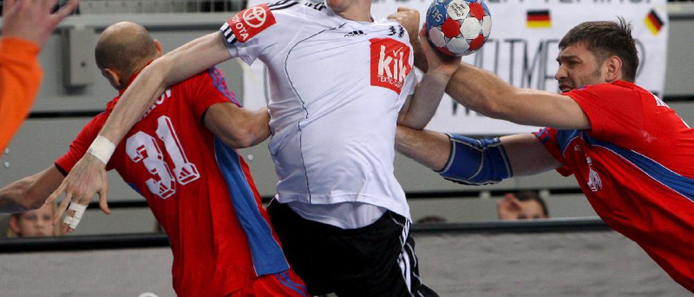 Handball-WM: Deutsche spielen 26:26 gegen Russland