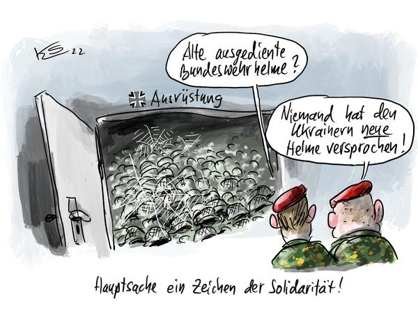 Ein Rückblick in Karikaturen: Kein schönes Jahr, aber ein historisches
